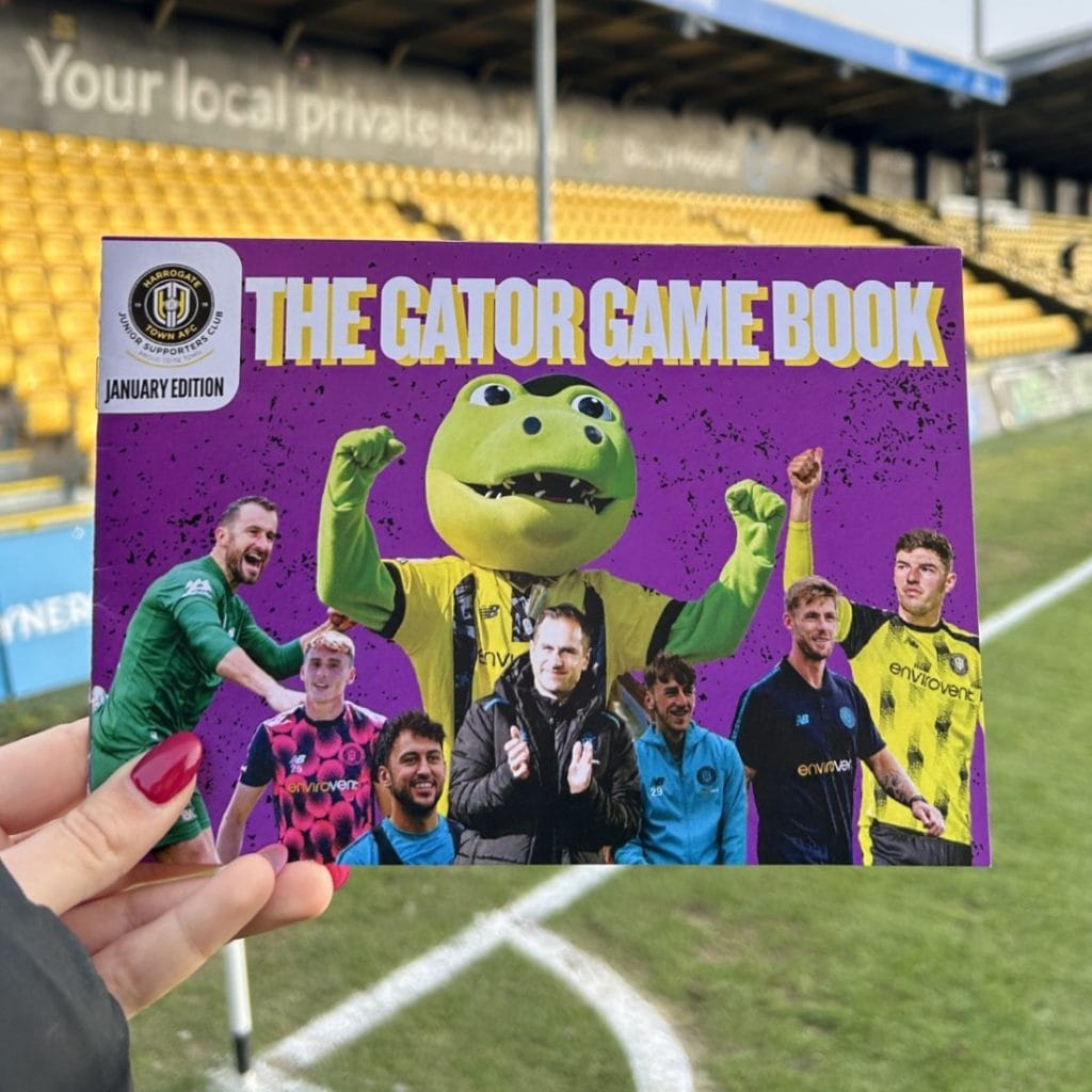 GATOR GAME BOOK - JANUARY EDITION - Harrogate Town Shop
